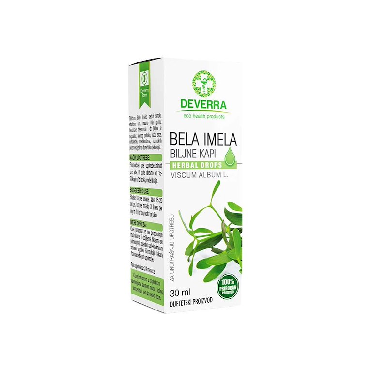 DeverraFarm Biljne Kapi Bele Imele 30 mL