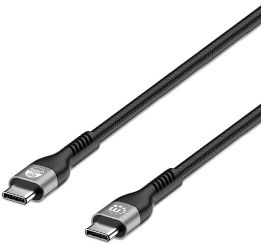 Manhattan USB 2.0 Type-C EPR Charging Cable 240 W / PD 3.1