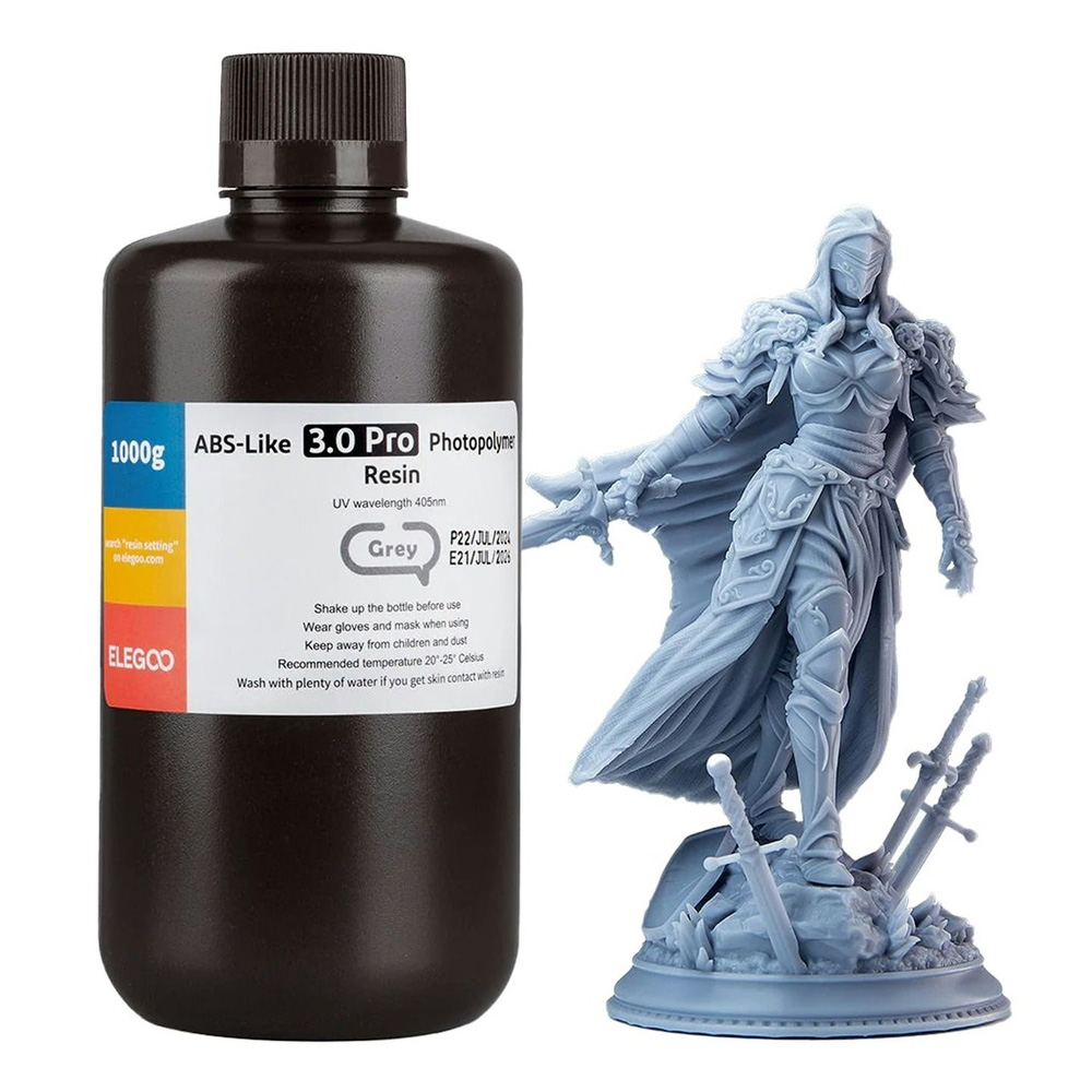 ELEGOO ABS-Like 3.0 pro resin 1000G Grey