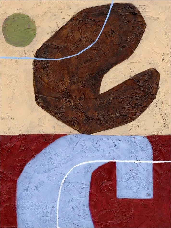 Krive linije, uramljena slika 40x50cm , 50x70cm i 60x80cm