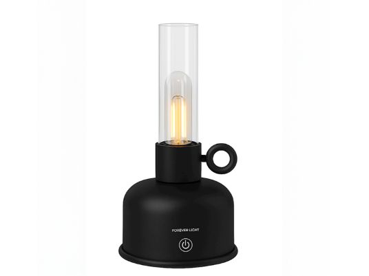Forever Vintage Petroleum LED lampa FLR-02 crna