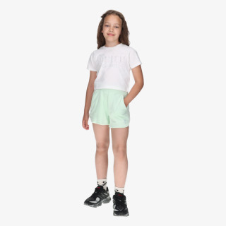 JUICY COUTURE Trenerka Shirred Waist Velour Short & Baby Tee Se