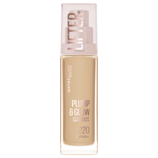 Maybelline New York Lifter Plump & Glow tečni puder 220