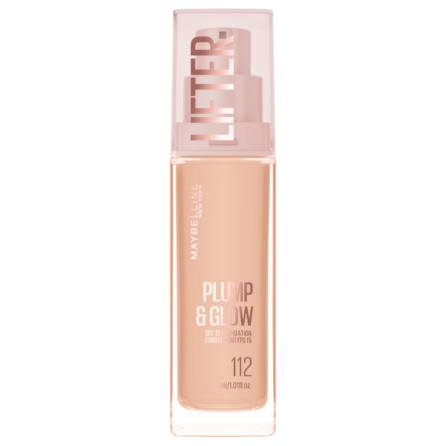 Maybelline New York Lifter Plump & Glow tečni puder 112