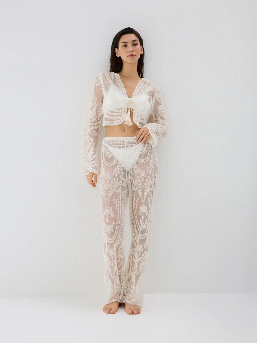 Pantalone za plažu sa pamukom