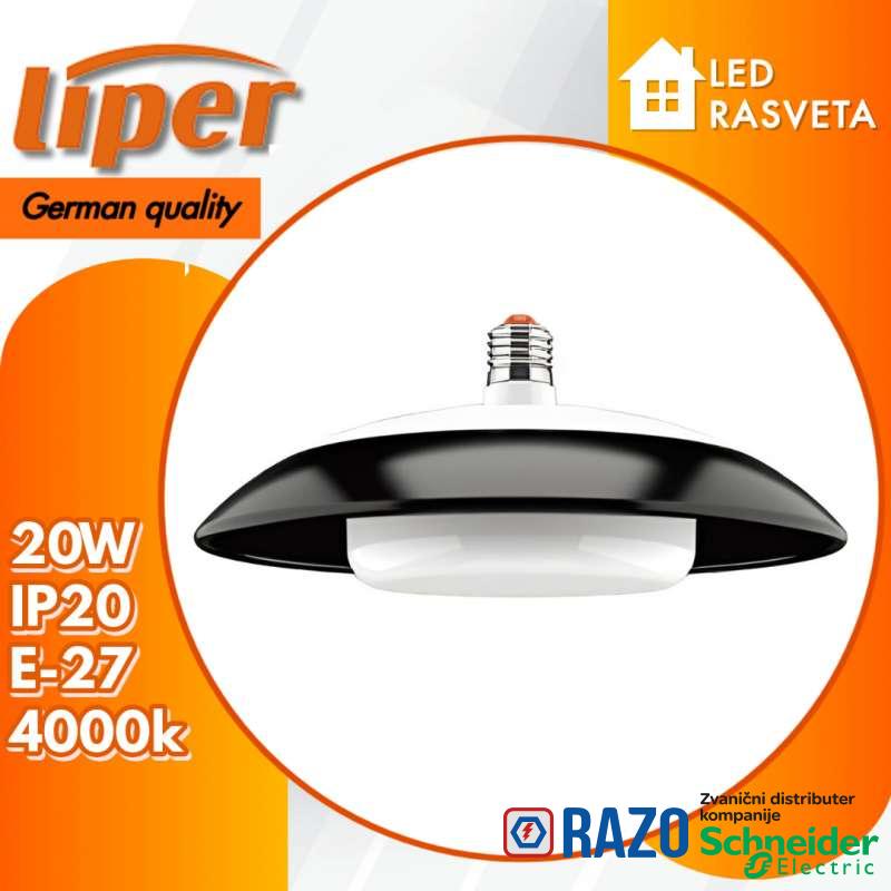 LED Cap svetiljka E-27 20W 4000K