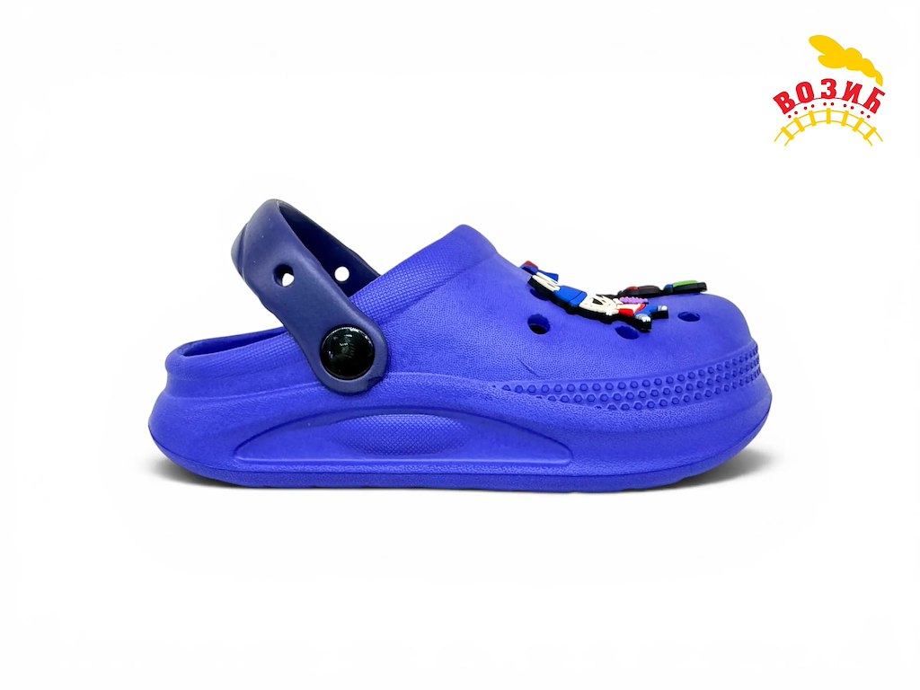 Crocs navy Labubu