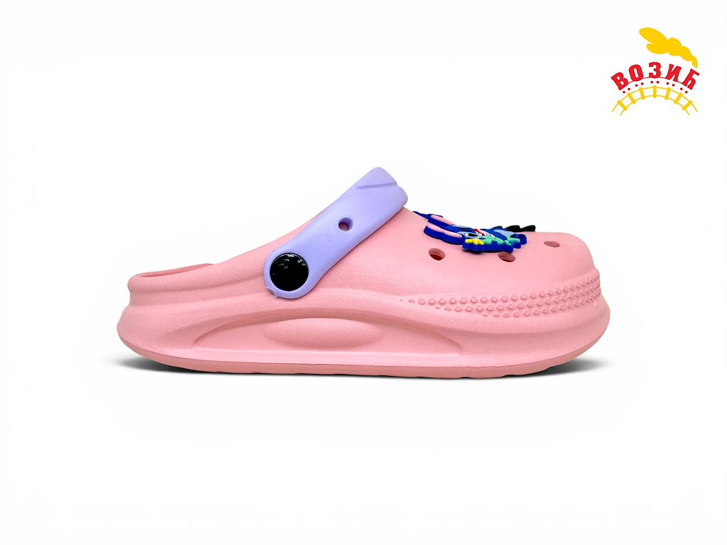 Crocs pink Stich