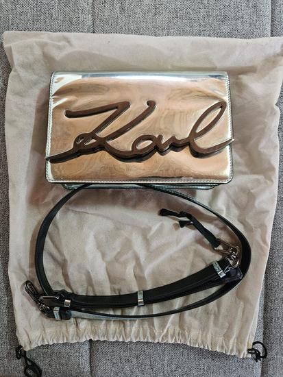 %%Karl Lagerfeld original kozna torba 7500%