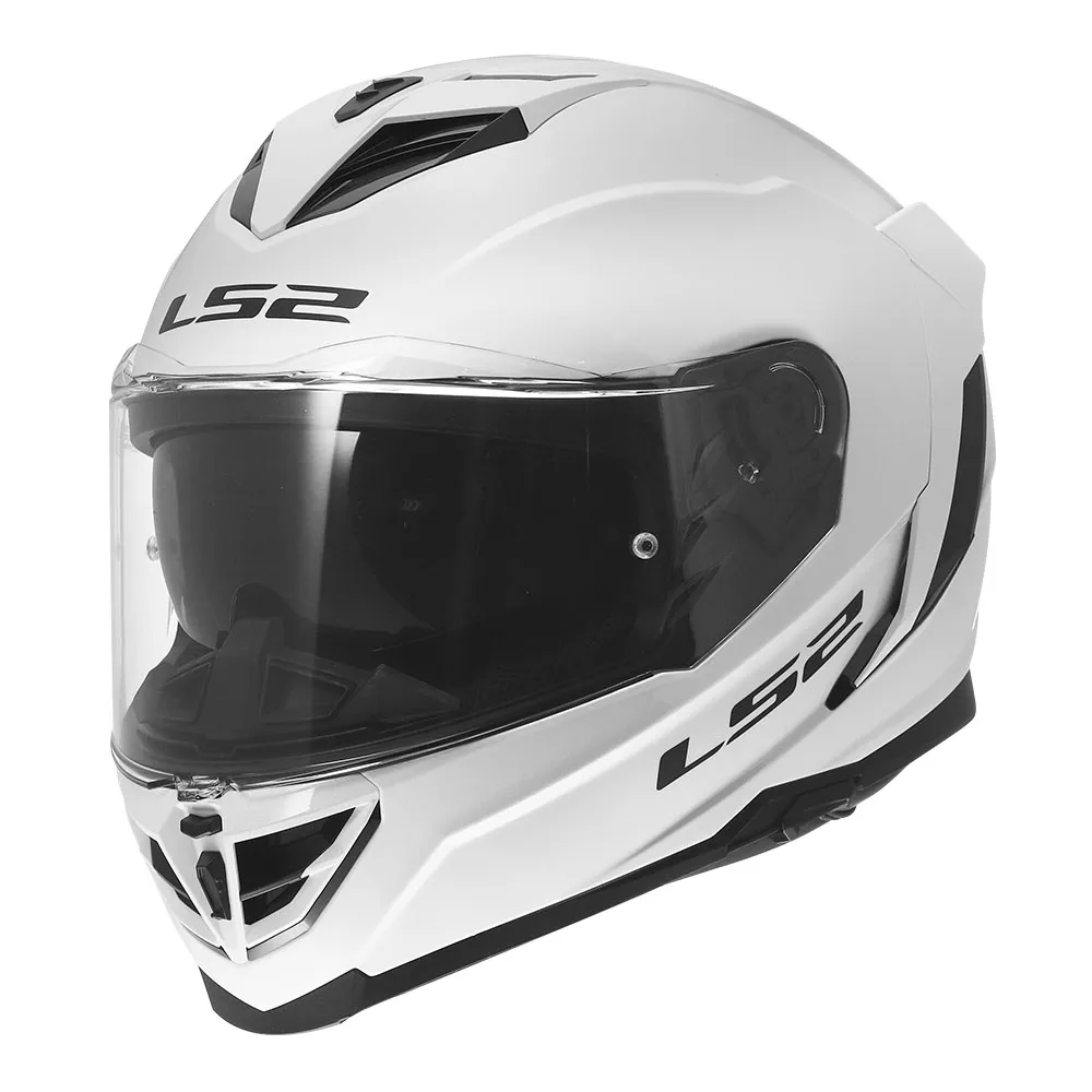 Moto kaciga LS2 Full Face FF818 STORM III SOLID bela
