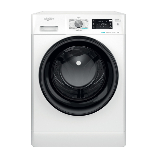 Mašina za pranje veša Whirlpool FFB 9479 BV EE, 9kg, 1400obr/min, Inverter motor, Bela boja