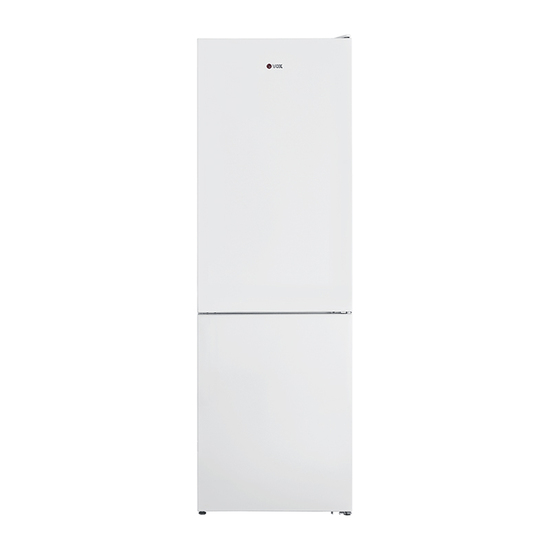 Kombinovani frižider Vox NF 3790 E, No Frost, 207 l, 88 l, 186cm, Zamrzivač dole, Bela boja