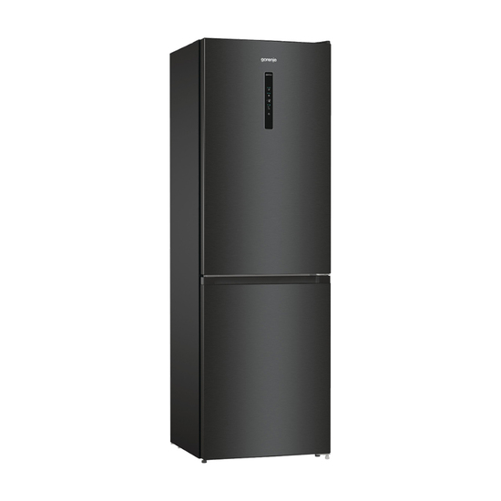Kombinovani frižider Gorenje NRK 619 EABXL4, No Frost Plus, 203 l, 99 l, 185cm, Crna boja
