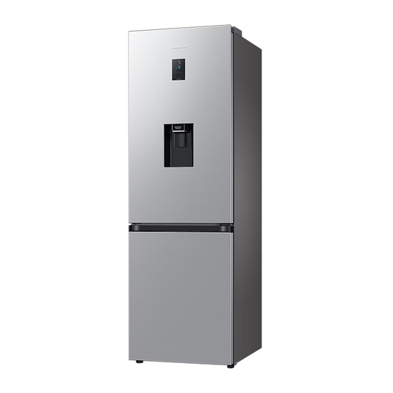 Kombinovani frižider Samsung RB34C652ESA/EK, Inverter kompresor, No Frost, 227 l, 114 l, 185,3 cm, Dispenzer za vodu, Inox