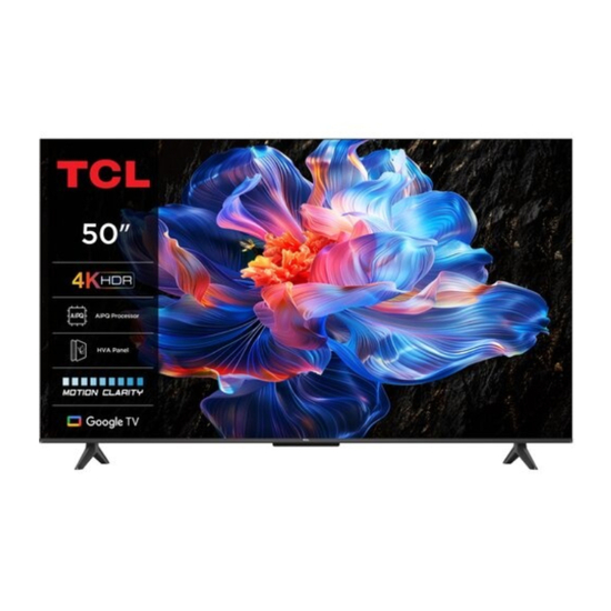 Televizor TCL 50V6C, 50", 4K UHD 3840 x 2160, Google TV, Miracast, Crna boja