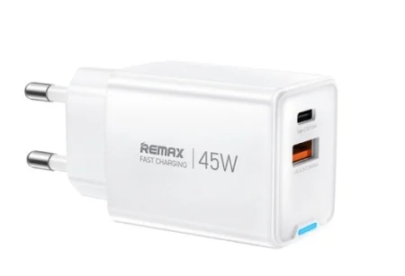Remax Fast Gan 45W bela