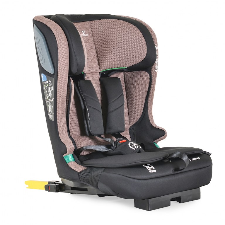 CANGAROO IDRIVE ISOFIX I-SIZE AUTO SEDIŠTE 76-150CM POWDER PUFF