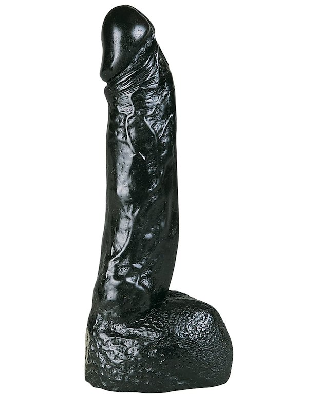 Crni dildo 20 cm | All Black 2