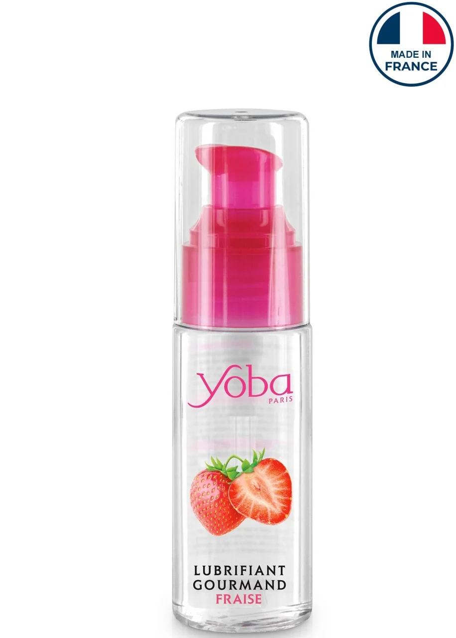 Organski lubrikant sa ukusom Jagode | Yoba 50 ml