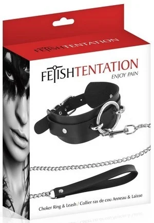 Ogrlica sa alkom i povodac | Fetish Tentation