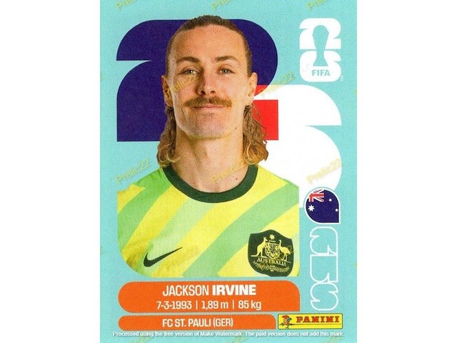FIFA WORLD CUP 2026 broj AUS11 (čitaj opis)