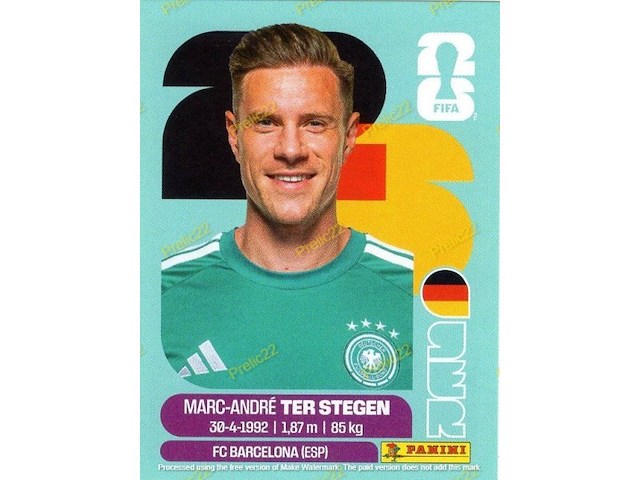 FIFA WORLD CUP 2026 broj GER02 GER2 (čitaj opis)