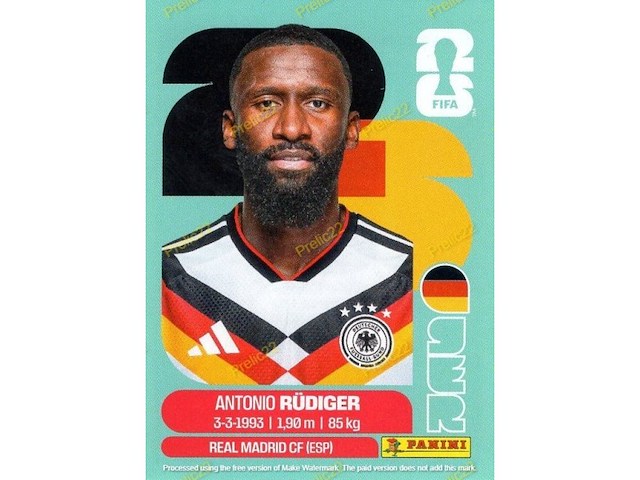 FIFA WORLD CUP 2026 broj GER06 GER6 (čitaj opis)
