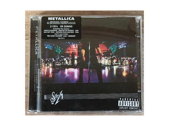 Metallica + M. Kamen &;; Symphony Orchestra – S&;;M (2xCD)