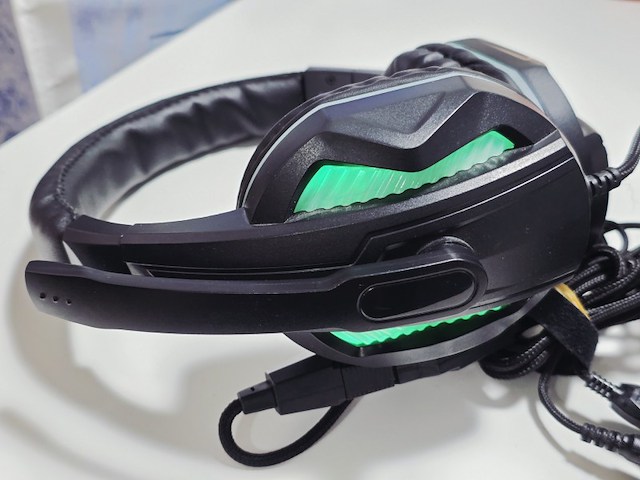 IGH 1000 Multicolor Gaming Headset 3.5mm + USB RGB