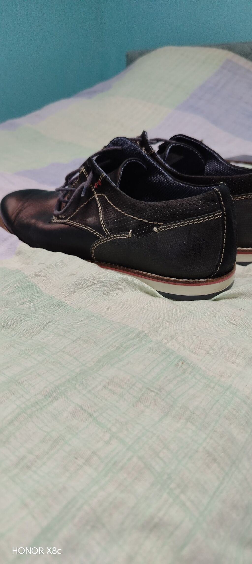 Muške cipele URBAN-X, broj 44. - Model: vezane casual/urban cipele