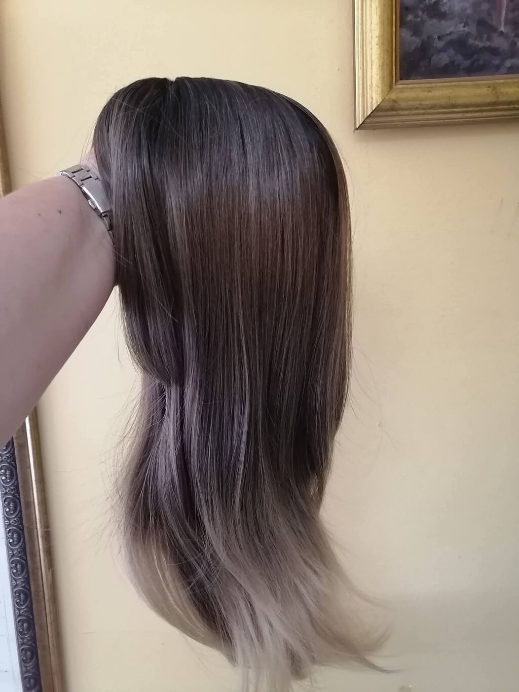 Poluperika / topper za kosu – smeđi balayage - Tip