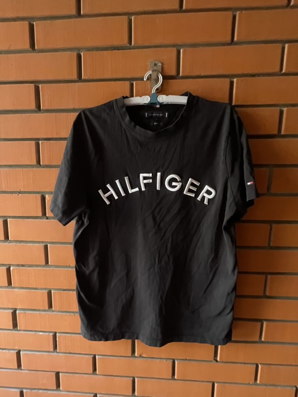 Men's T-shirt Tommy Hilfiger, bоја - Crna