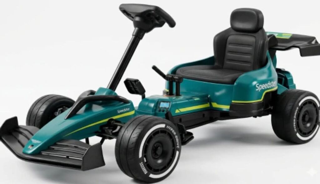 Ovaj licencirani Aston Martin Formula auto za decu kombinuje