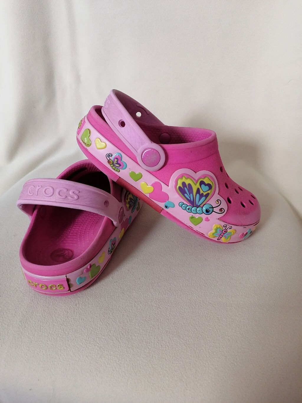 CROCS - C13 sandale za devojcice, dvobroj, odgovara velicini 30-31