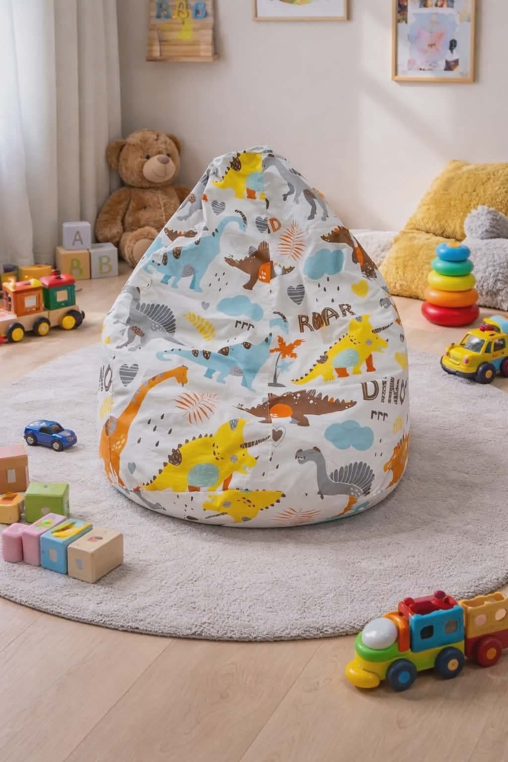     Dečiji LAZY BAGOVI – omiljeni kutak za igru i odmor!        75 cm–do