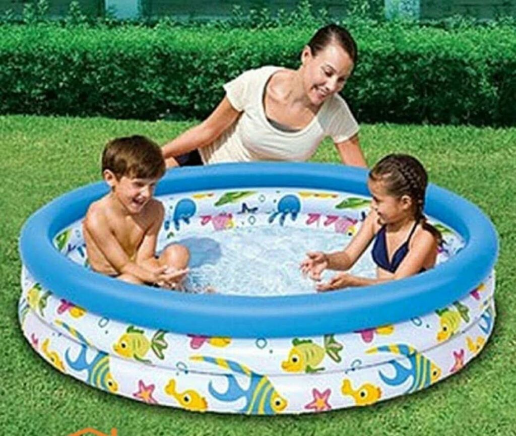 Bazen za decu Bestway Coral Kids 102×25 cm 51008 je namenjen