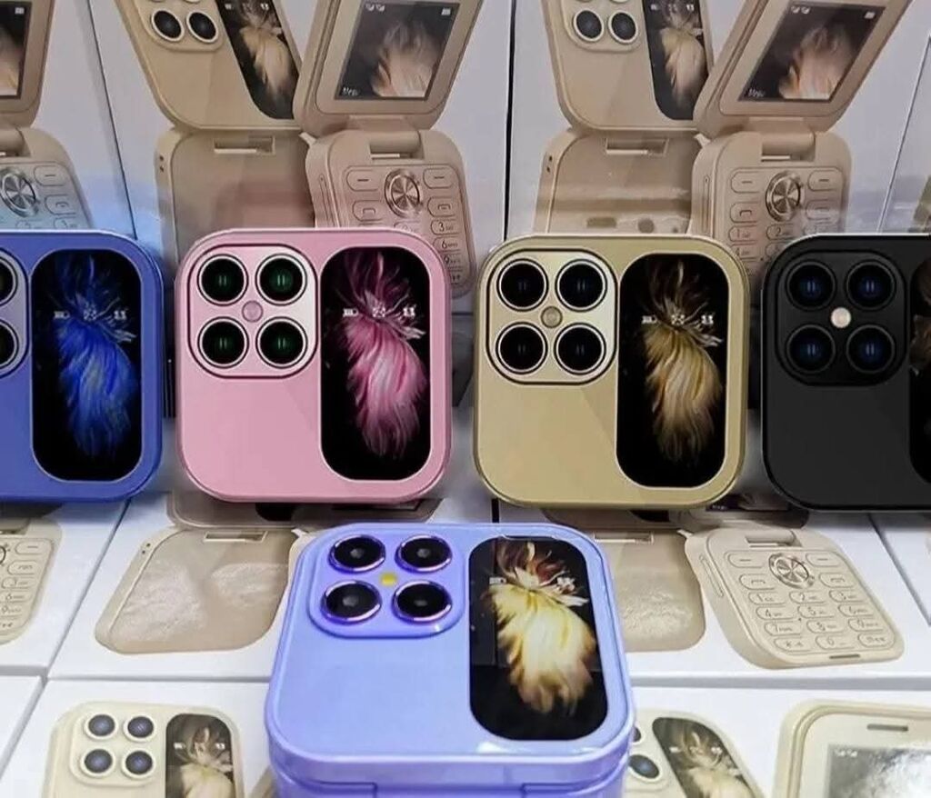 05. i17 PRO Mini mobilni telefon na preklapanje, sklopivi mobilni
