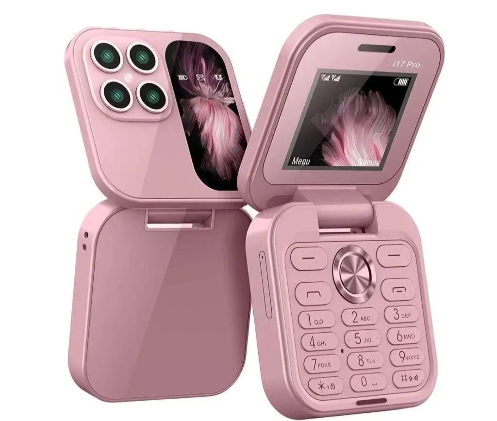 I17 PRO Mini mobilni telefon na preklapanje, sklopivi mobilni telefon
