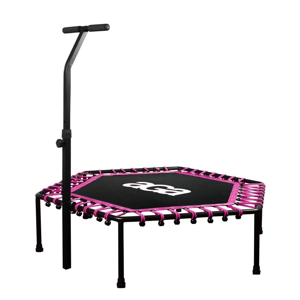 05. AGA FITNESS TRAMBOLINE 130 cm + ručka - 10500 din U ponudi roza