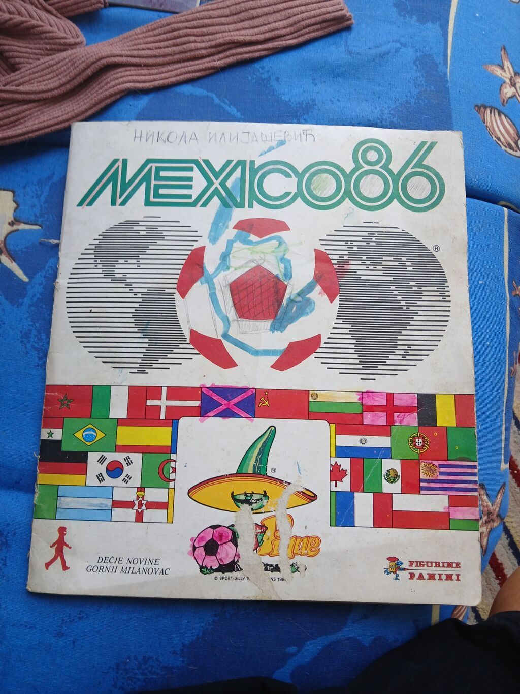 Panini album Mexico 86 – FIFA Svetsko prvenstvo 1986 - Izdavač: Dečje