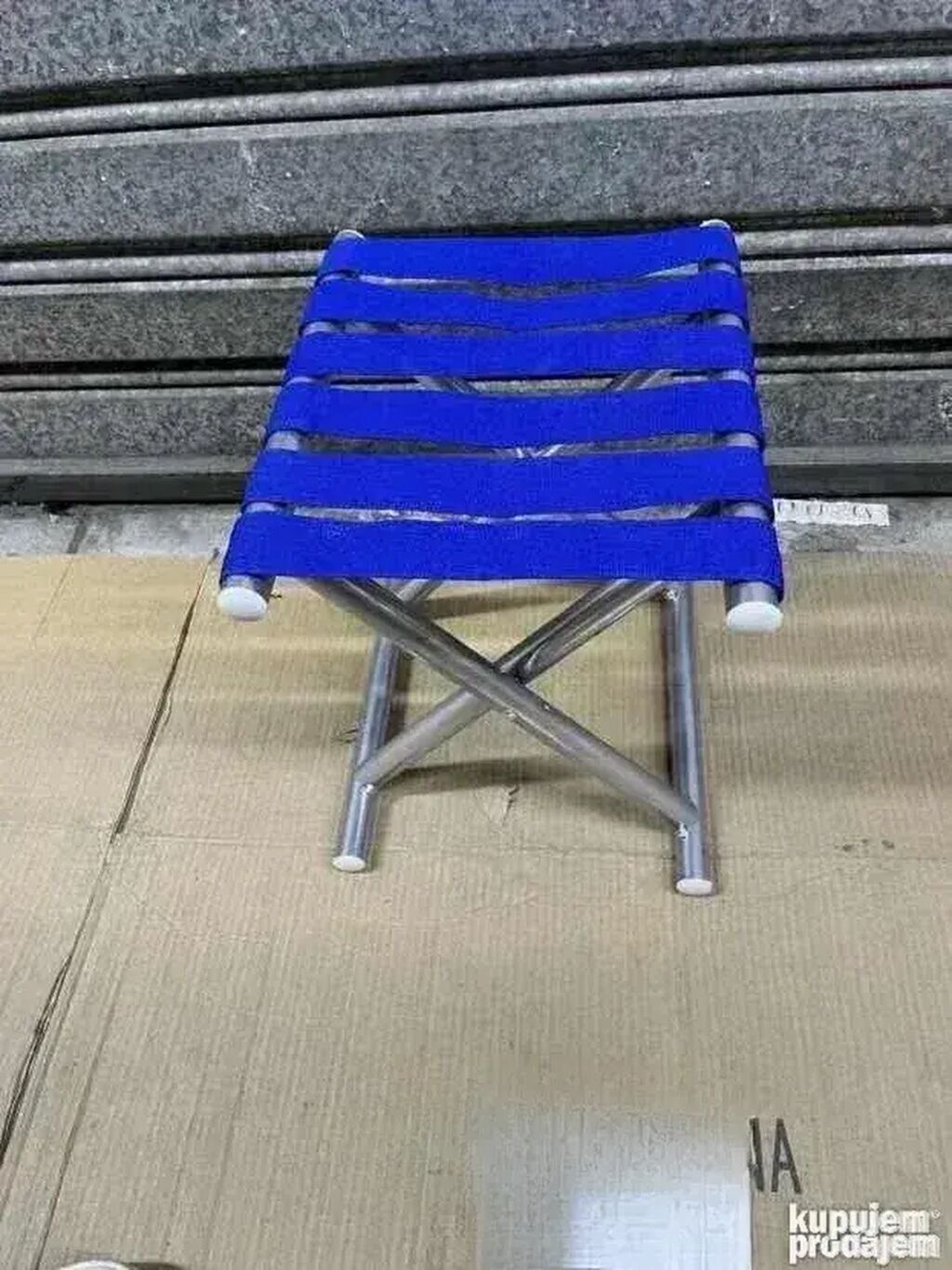 Stolica za Pecanje NOVA Mala Sklopiva Stolica za Ribolov Jaka i