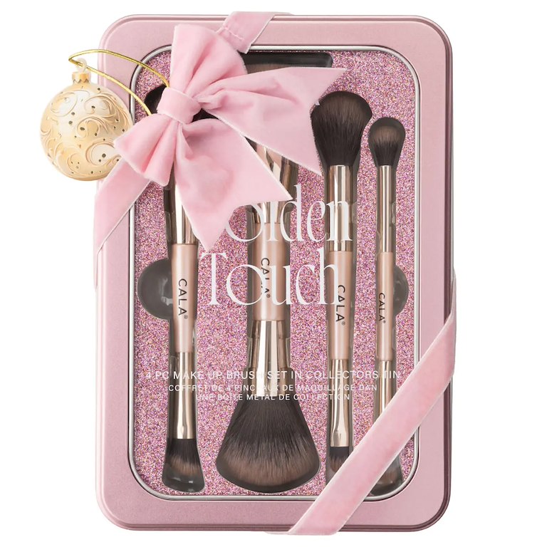 Set četkica za šminkanje – Golden Touch