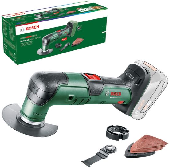 Bosch UniversalMulti 18V-32 akumulatorski višenamenski alat Solo; bez baterije i punjača (0603105000)