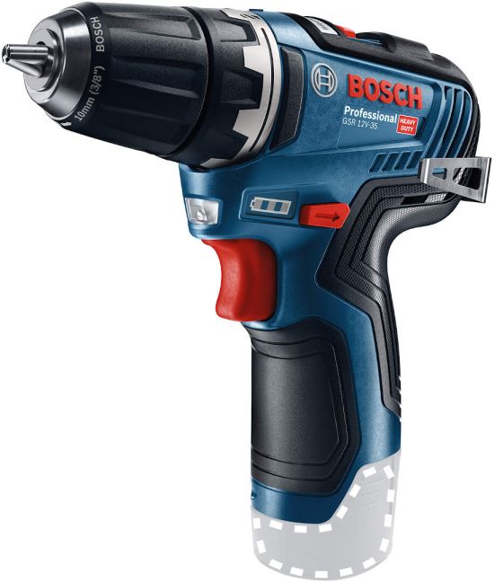 Akumulatorska bušilica - odvrtač Solo Bosch GSR 12V-35; bez baterije i punjača (06019H8000)