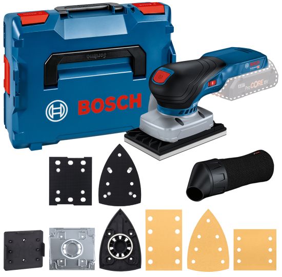 Akumulatorska vibraciona brusilica-šlajferica Solo Bosch GSS 18V-13; bez baterije i punjača u L-Boxx koferu (06019L0101)
