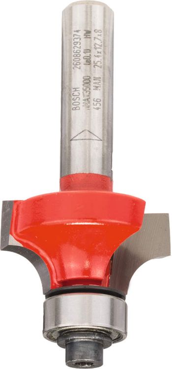 Bosch glodalo za zaobljivanje 8 mm, D 25,4 mm, R1 6,35 mm, L 12,7 mm, G 55 mm - 2608629374