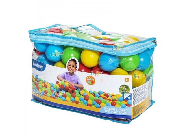 Plasticne loptice 100 komada Bestway