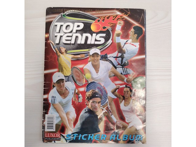 PUN ALBUM SA SLIČICAMA - TOP TENIS