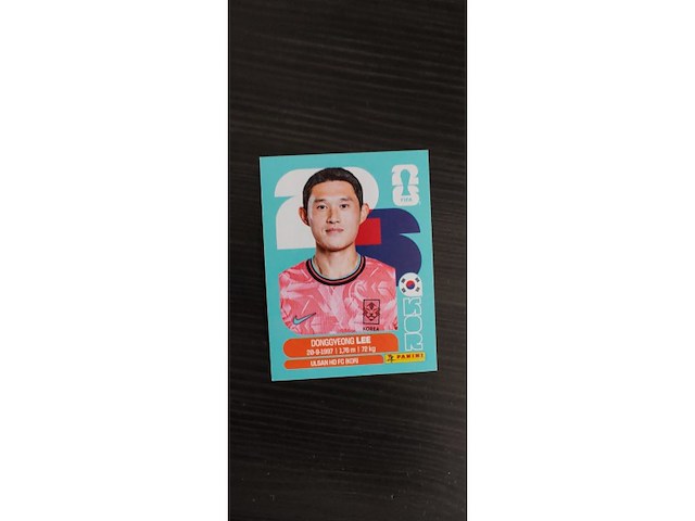 Panini FIFA 2026 USA KOR 16