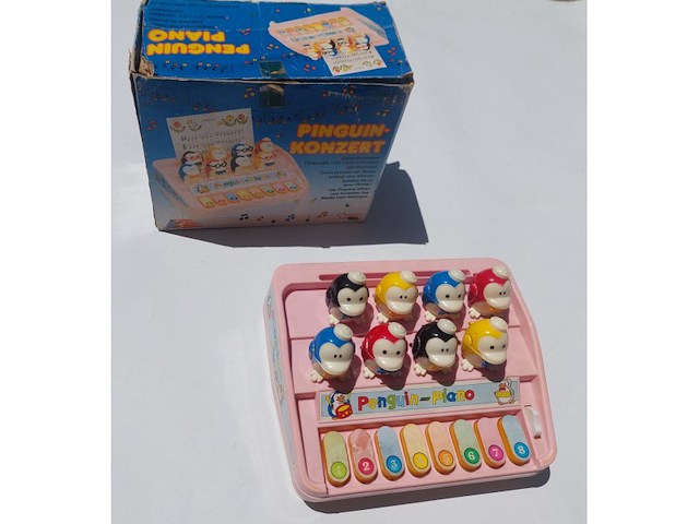 Penguin Piano Muzička igračka u kutiji